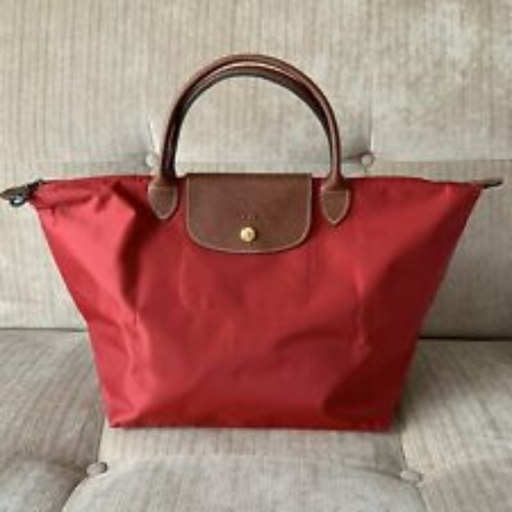 Longchamp Le Pliage Foldable Medium Tote Handbag - Gem